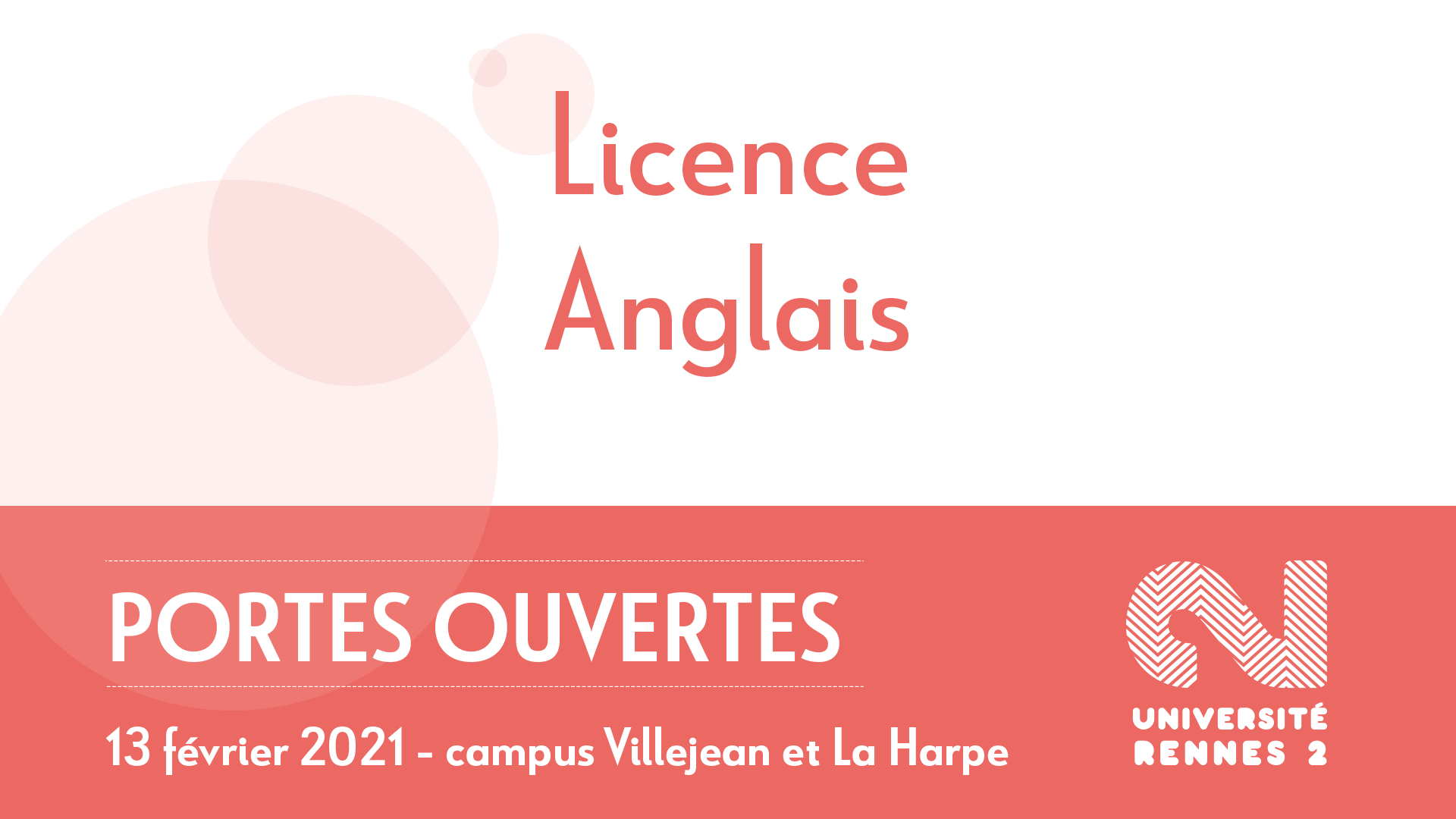 Conférence > Licence Anglais | L'aire d'u